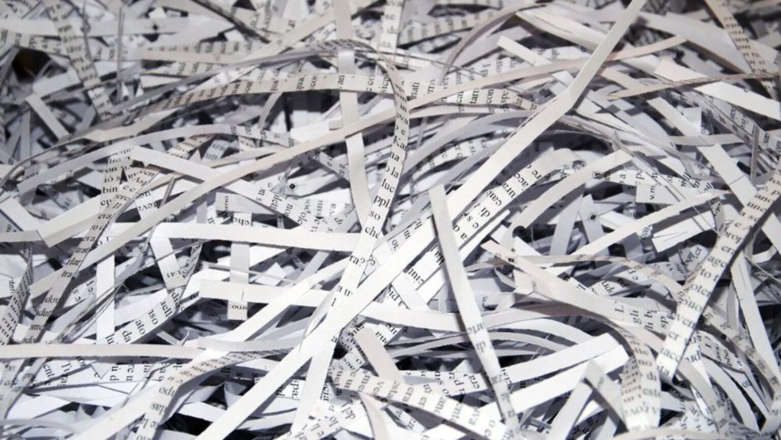 A Comprehensive List Of Items That Must Be Shredded